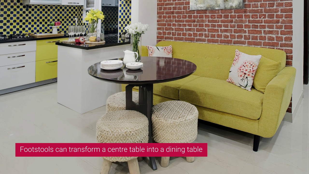 Interior Design Tips: Smart Seating Options For Tight Spaces - YouTube