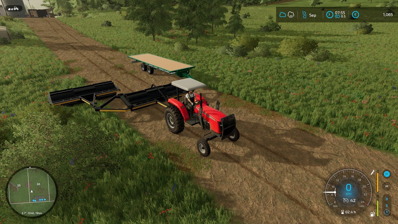 REMORCA NOUA +ROLA+TRACTOR???? Farming Simulator 22 Survival Challange ...