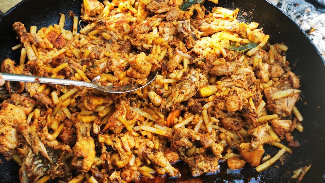 Cómo hacer una discada de pollo 🐤 ( En mi rancho). - YouTube