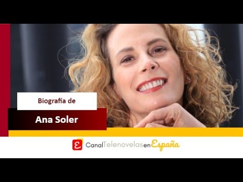 ¿Te acuerdas de Ana Soler?. Estas son todas sus participaciones en ...