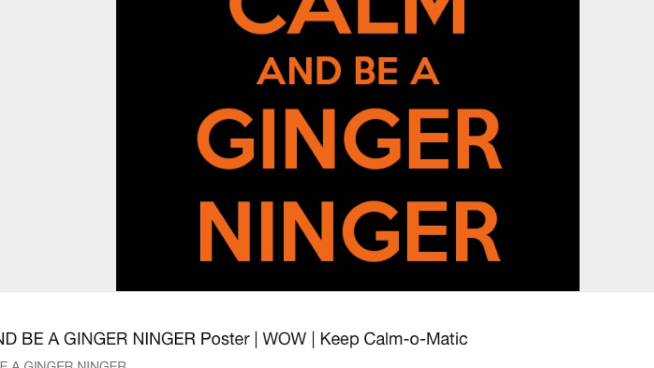 Ginger Ninger Live Stream - YouTube