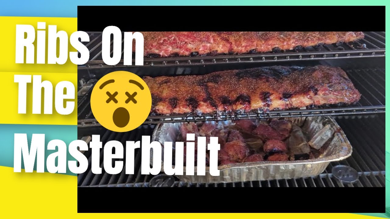 Ribs on the Masterbuilt Gravity Series 1050 - YouTube