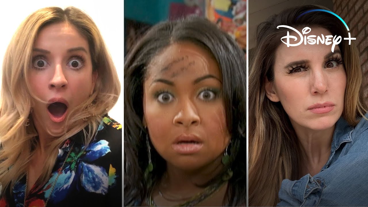 That's So Raven Vision Face Impressions | Disney+ Throwbacks | Disney+ ...