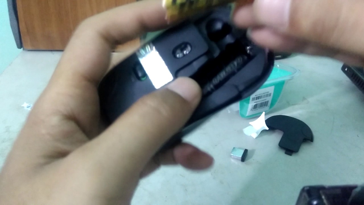 Chuột không dây logitech M545 laser - YouTube