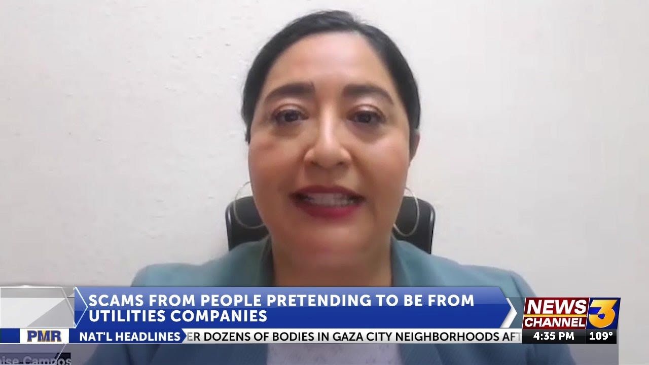 Scams from People Pretending to be From Utilities Companies - YouTube