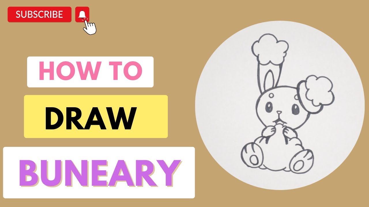 HOW TO DRAW BUNEARY - BUNEARY FAN ART IDEAS - YouTube