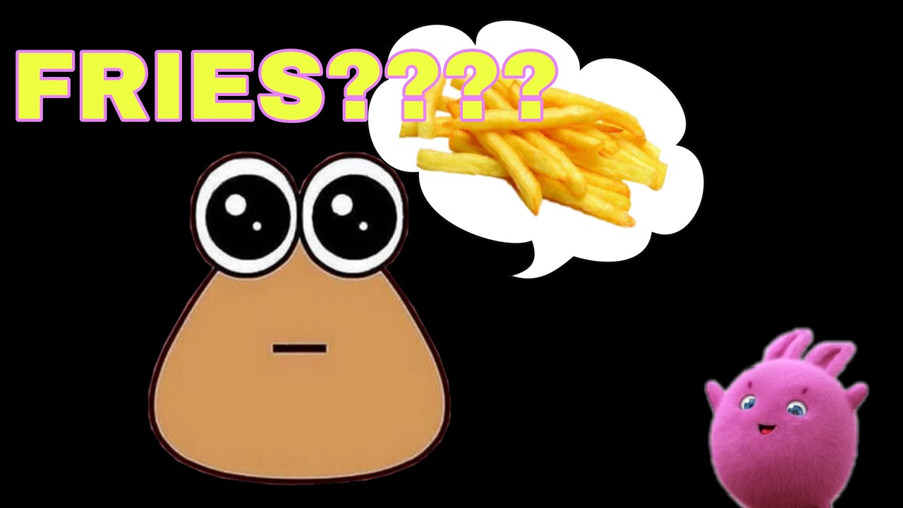 Pou Game Story: Pou as Potato Fries? Feat. Sunny Bunnies "Big Boo ...