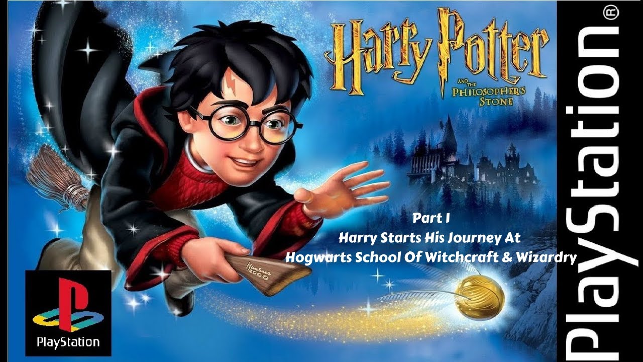 Harry Potter And The Philosopher's Stone PS1 100% Playthrough Part 1 ...