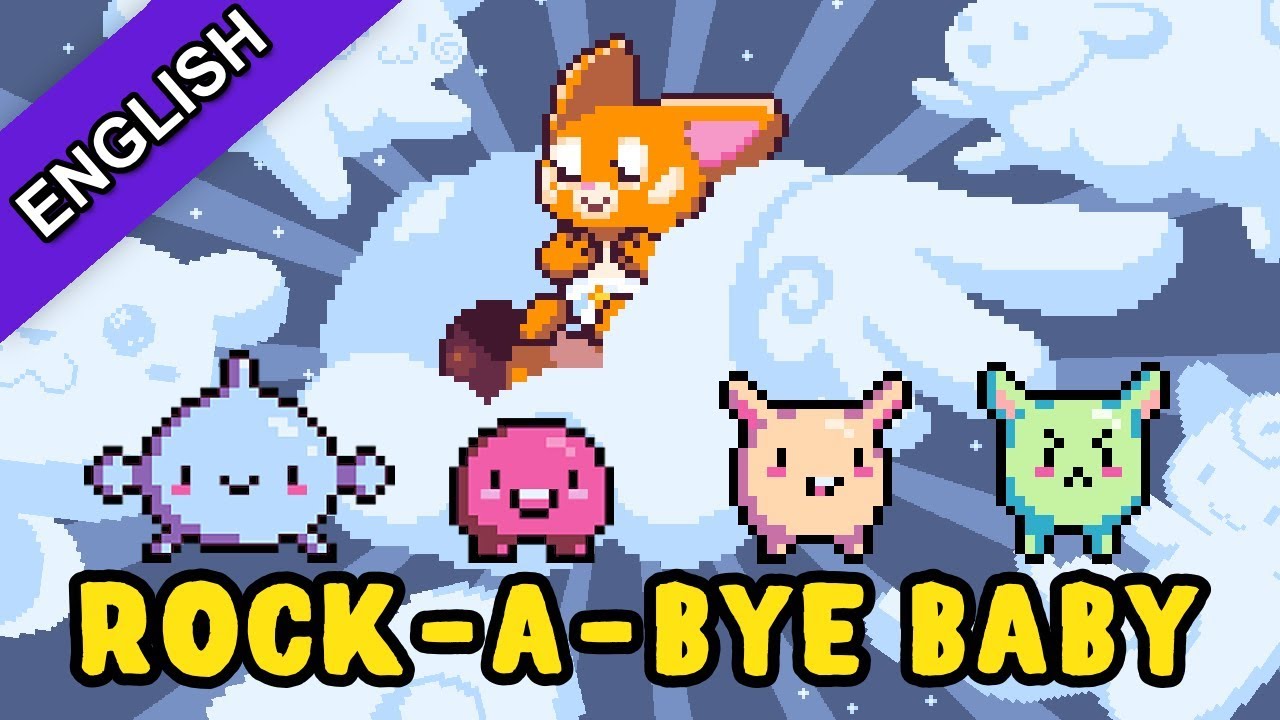 8 Bit Kids Songs 2017 | Rock-A-Bye Baby | Bibitsku Songs For Kids 2017 ...