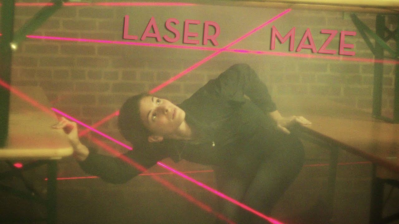Navigating a Maze of Real Lasers at Come Out and Play, 2013 - YouTube