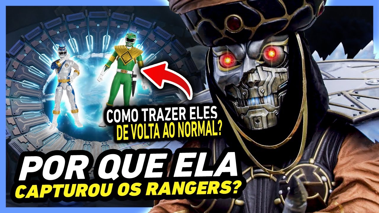 Por Que RITA REPULSA capturou os POWER RANGERS? COMO eles vão VOLTAR ...