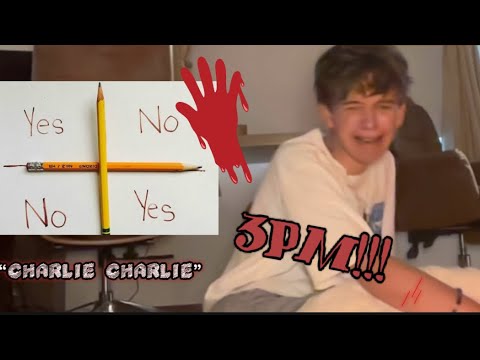 PLAYING “CHARLIE CHARLIE” | SCARY AND FUNNY 