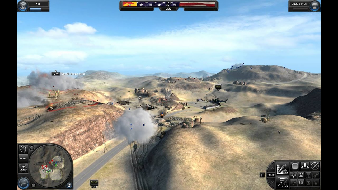 World in Conflict Multiplayer 4 vs 4 [HD] - YouTube