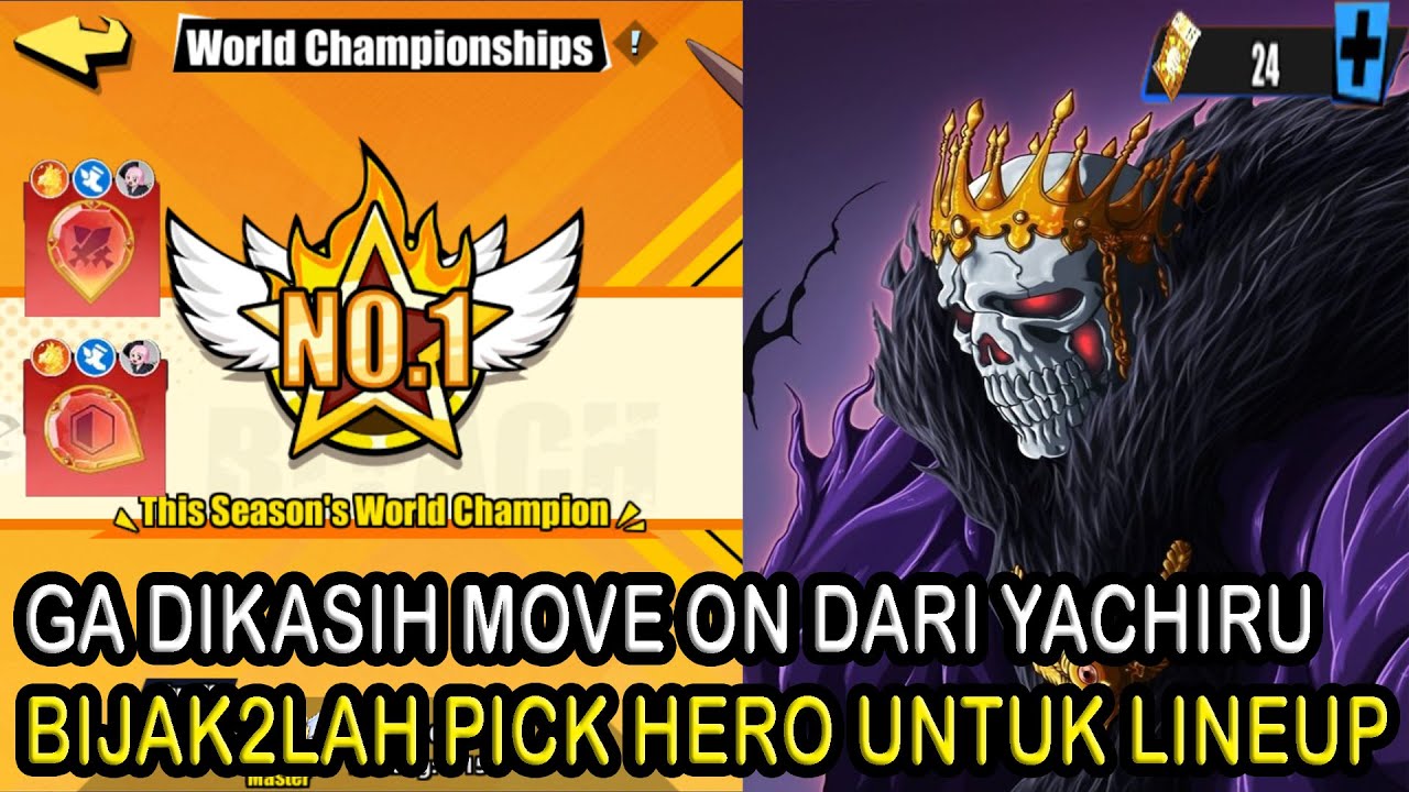 ID 1$ Harus BIJAK milih HERO LineUp Utama!!! Akhirnya MASTER WC!! BES ...