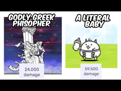 CURSED Battle Cats Stats! - YouTube