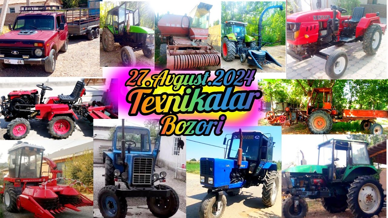 Traktorlar Bozori 27.Avgust.2024 Belarus Mtz Ttz T28 Mini Tractor Niva ...