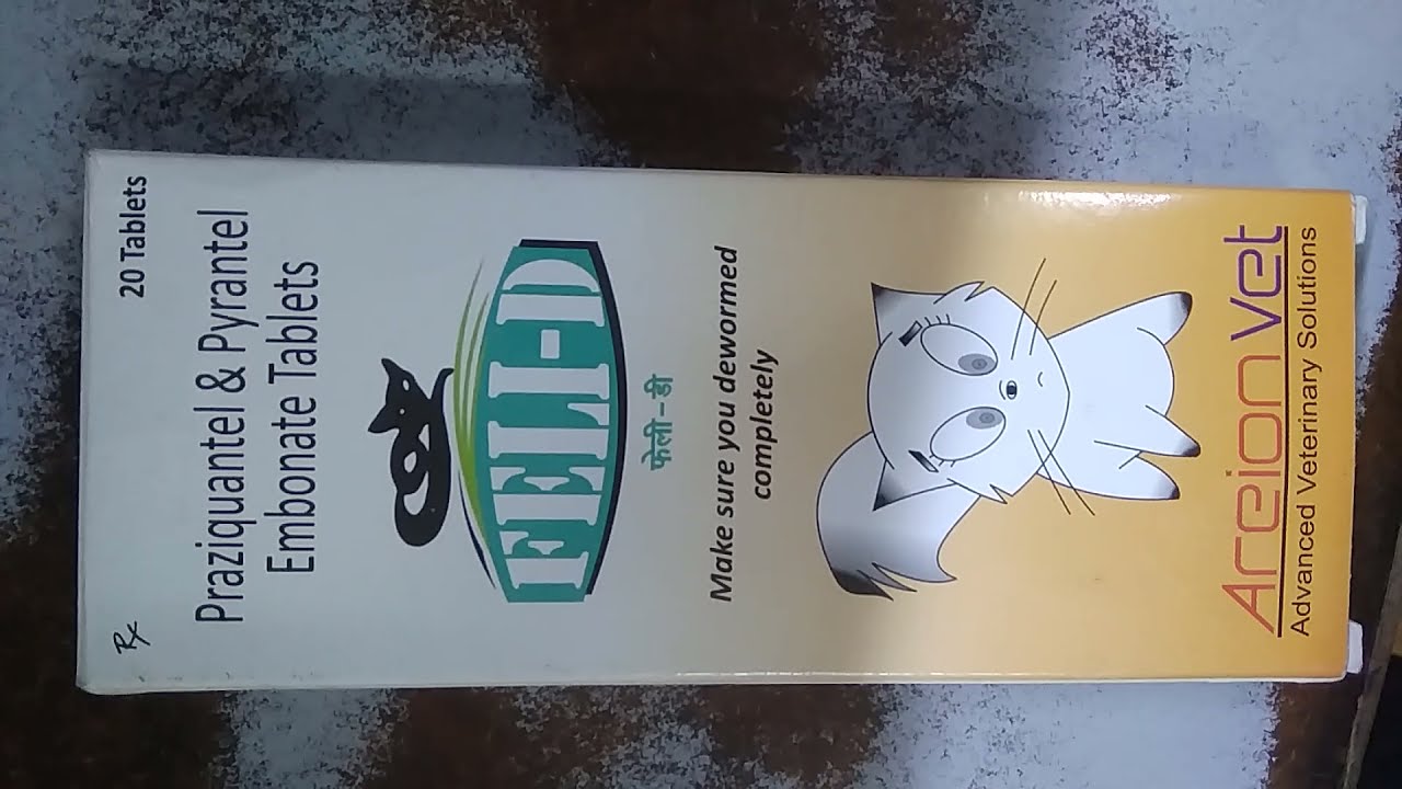 tablet feli d cat 🐈🐈 deworming. and syrup - YouTube