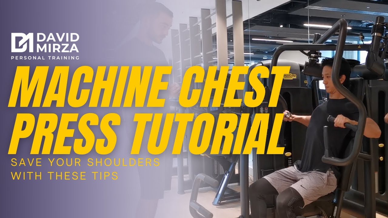 MACHINE CHEST PRESS TUTORIAL (TECHNOGYM) - DMPT - YouTube