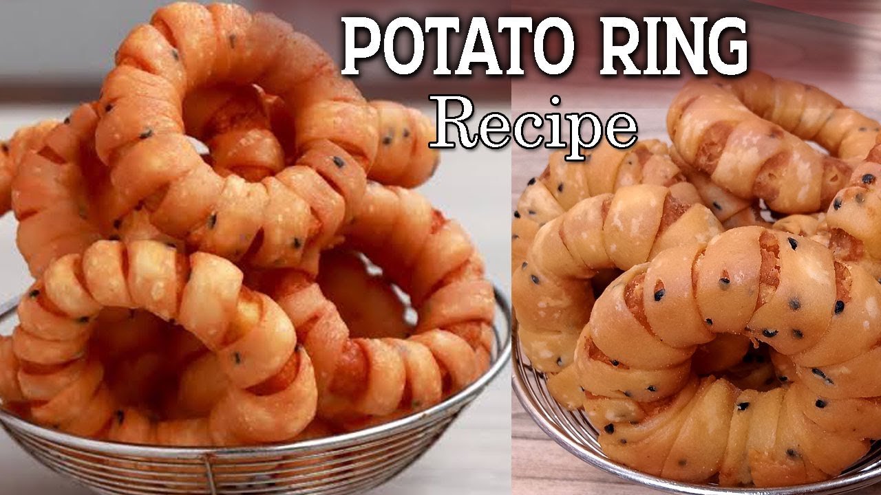 Potato Ring Recipe | Ramzan Iftar Recipes | Crispy Potato Ring Snacks ...