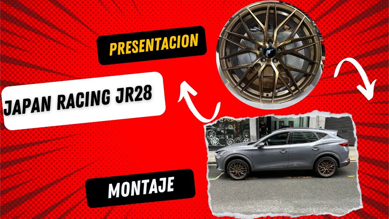 Japan Racing JR28 y montaje en Cupra Formentor - YouTube