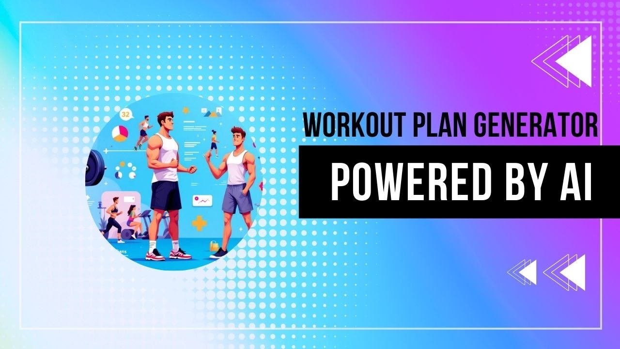AI fitness plan generator template walkthrough - YouTube