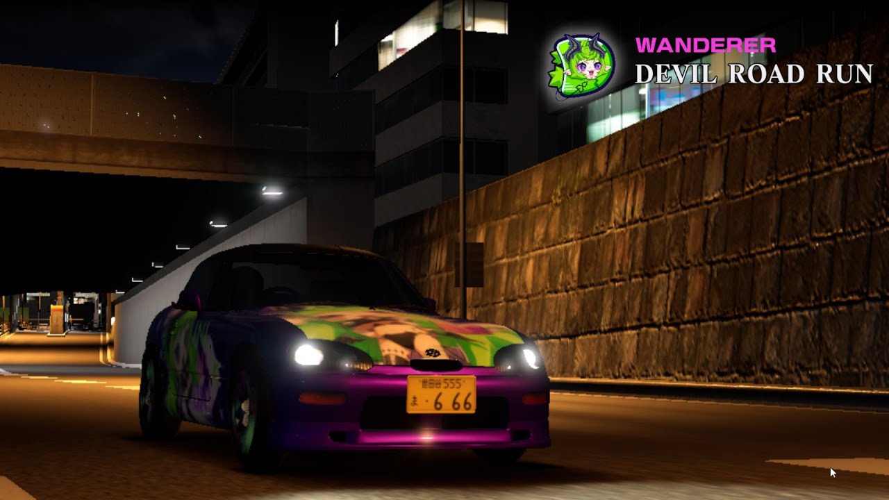 Tokyo Xtreme Racer | Wanderer: Devil Road Run (unethical win) - YouTube