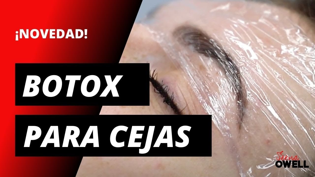 Nuevo Botox para cejas - YouTube