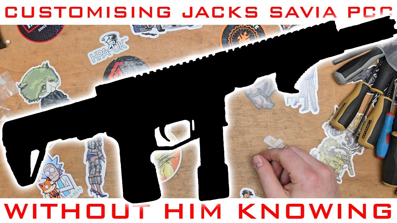 Customising Jacks Savia PCC MWS GBBR Without Him Knowing - YouTube