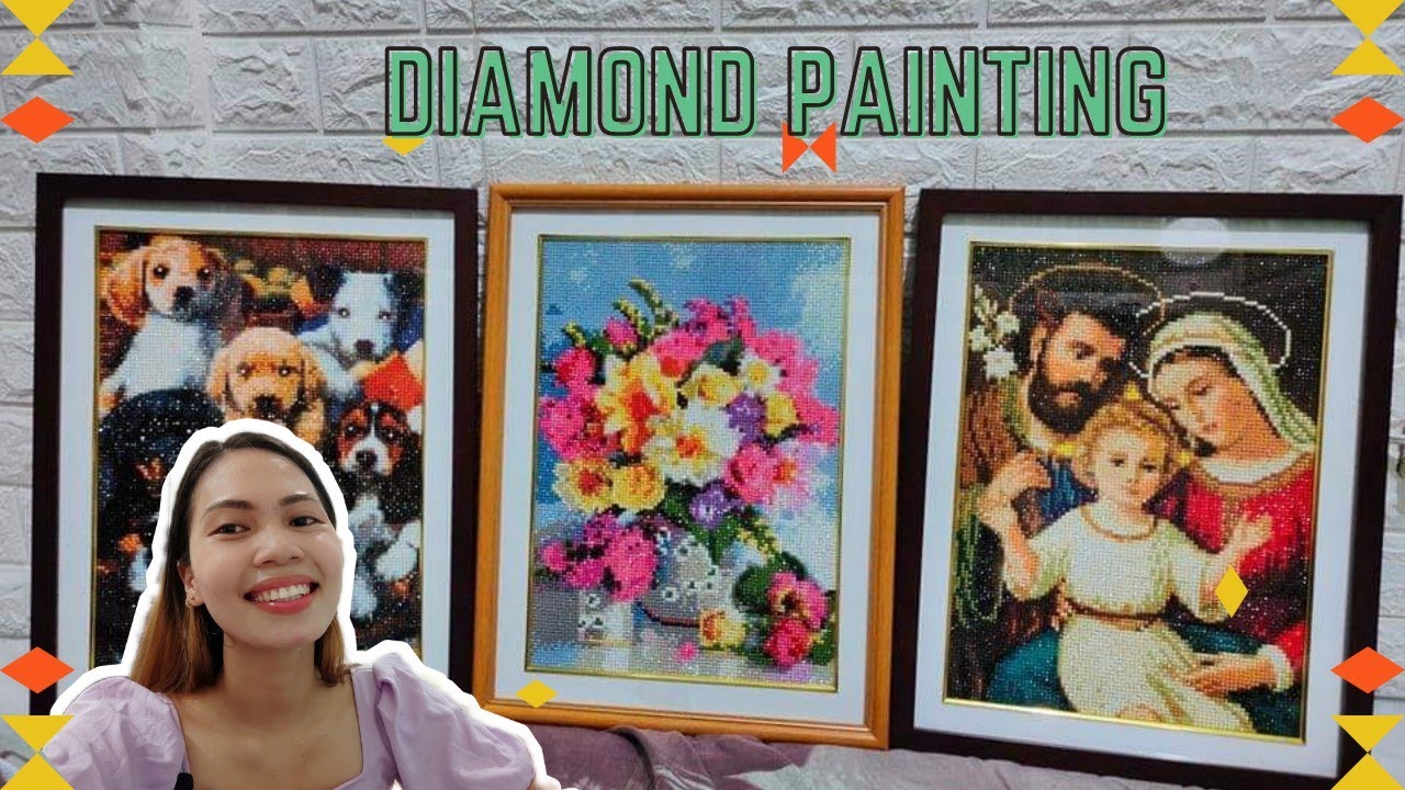 DIAMOND PAINTING (tagalog tutorial)#diamondpainting # ...