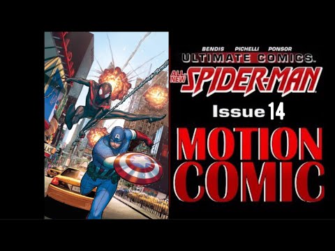 Miles Morales: The Ultimate Spider-Man #14 | Divided we fall | motion comic / Will Spider-Man quit