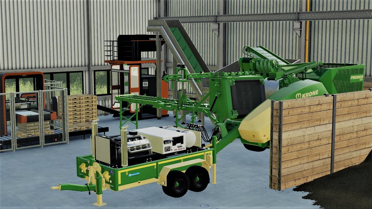 LS 19 -=Motor-Test=- V8 Motor als Antrieb für die Premos 5000 - YouTube