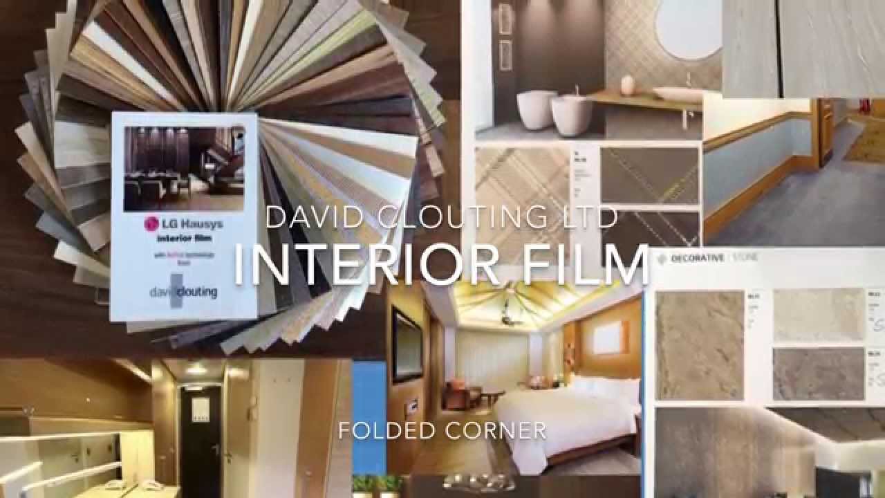 How to apply interior film to a folded corner - YouTube