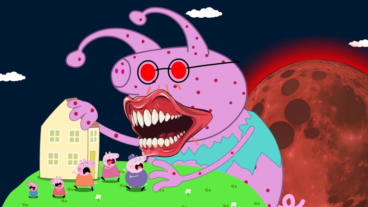 Peppaaaa Turns into an Alien?! Peppaaaa Pigggg Funnyyyy Animationnnn ...