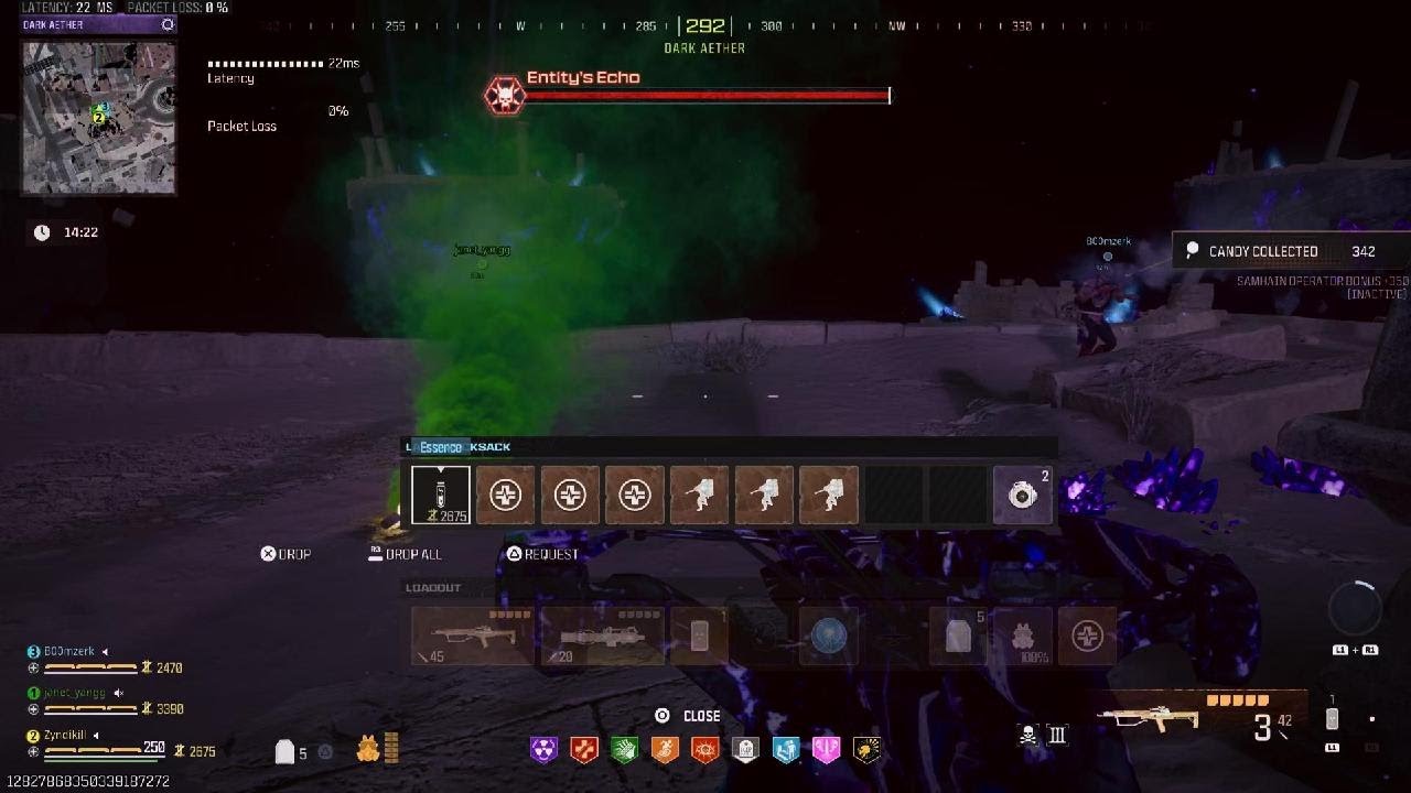 MWZ Entity's Echo Bossfight 3-man squad - YouTube