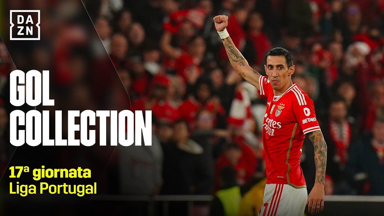 SPORTING primo al giro di boa, poker BENFICA: GOL COLLECTION 17ª ...