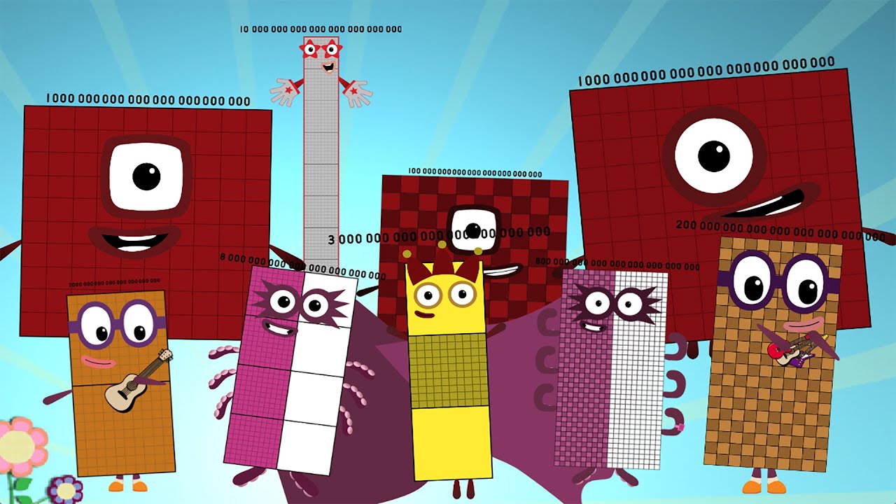 Counting All Big Numberblocks Band Alternative Cover (1SP-1OCT ...