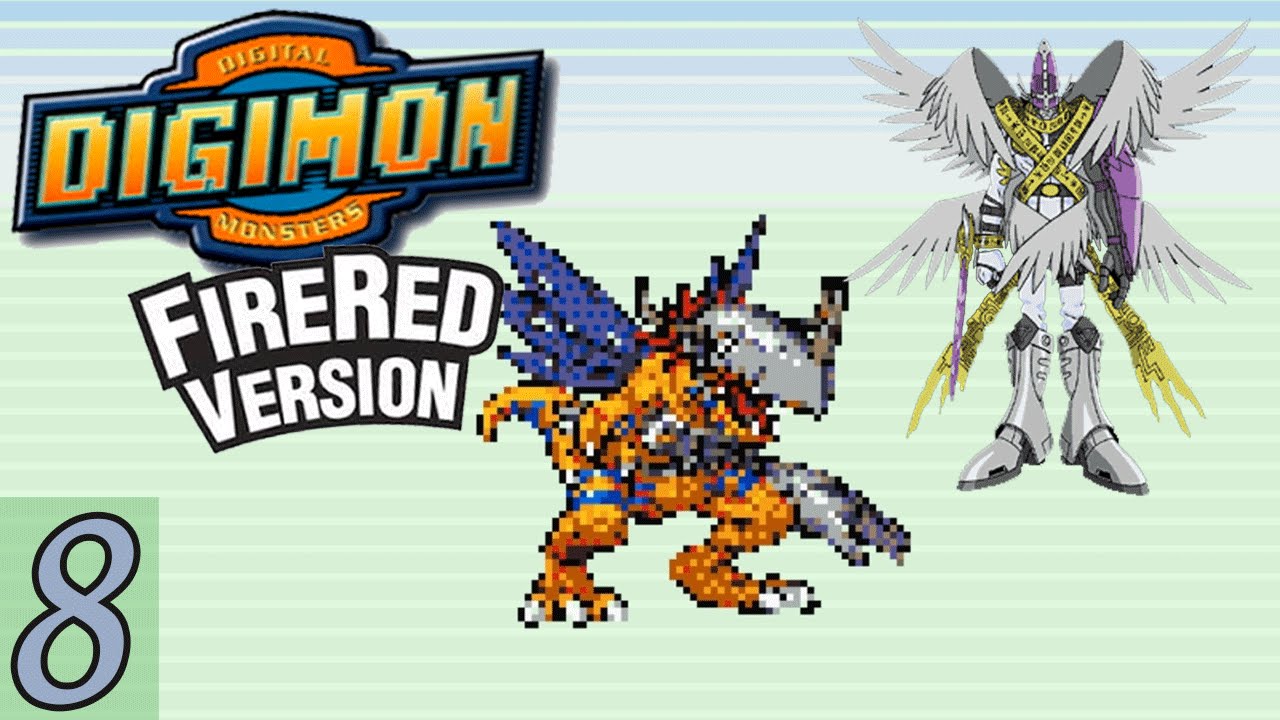 Digimon FireRed #8 - "ANGEMON DIGIVOLVED" - YouTube