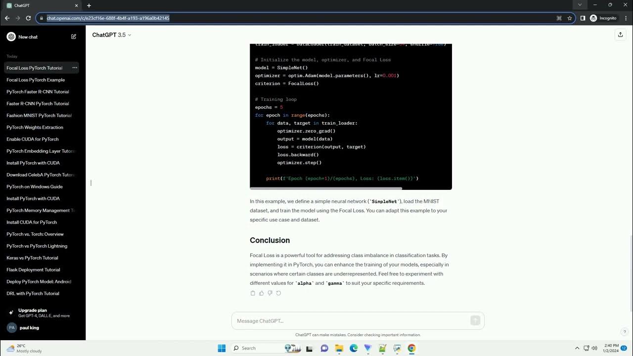 focal loss pytorch github - YouTube
