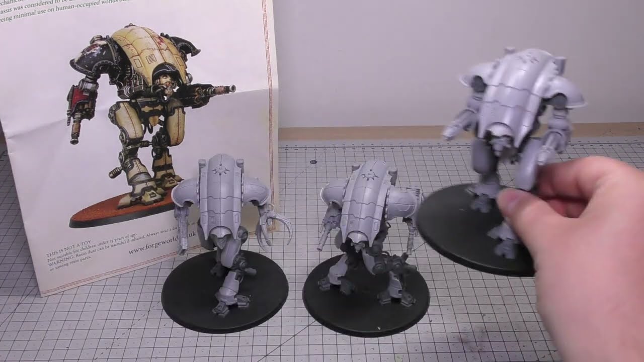 Imperial Knights - Moirax with Lightning Locks - Review (HH & WH40K ...