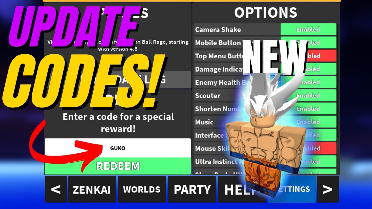 *NEW* UPDATE! HERO* CODES! Dragon Ball Rage ROBLOX - YouTube