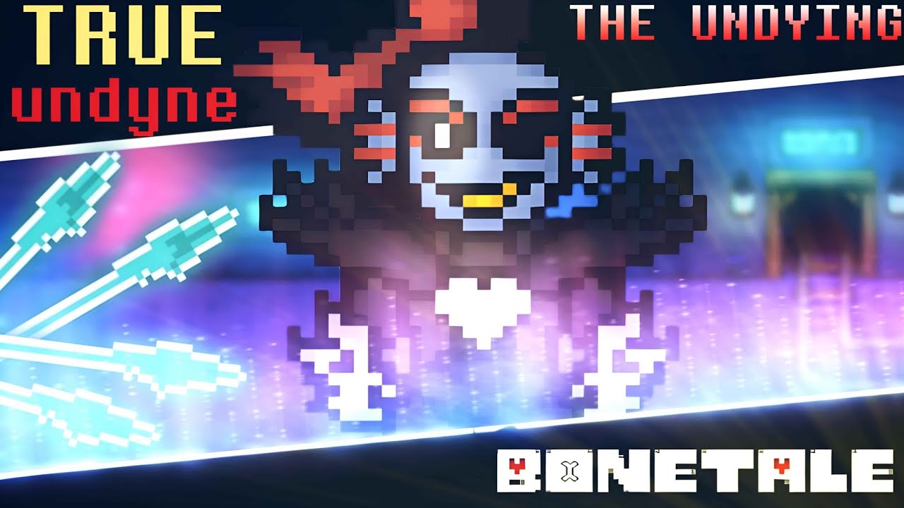 True Undyne The Undying in Bonetale 1.6 Showcase and Gameplay - YouTube