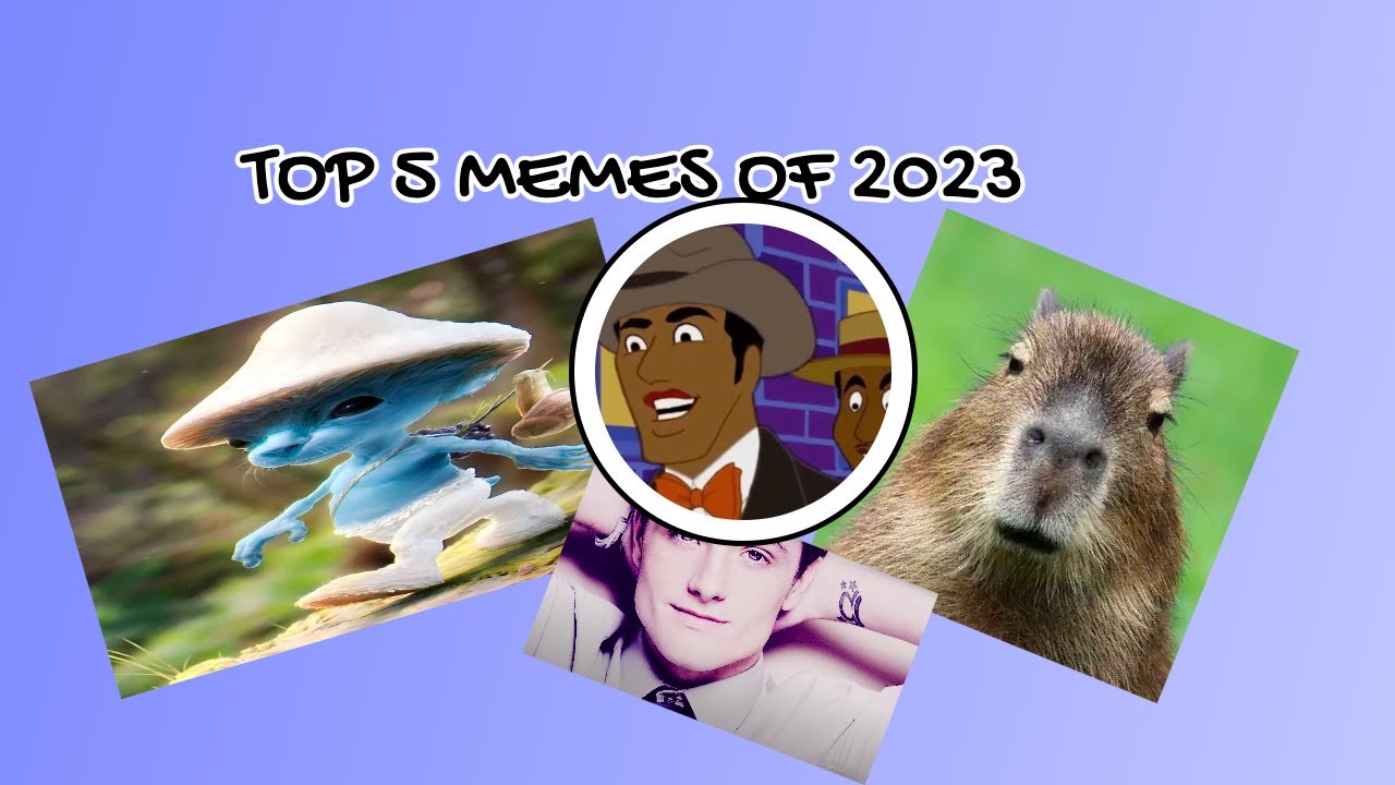 Top 5 memes of 2023 - YouTube
