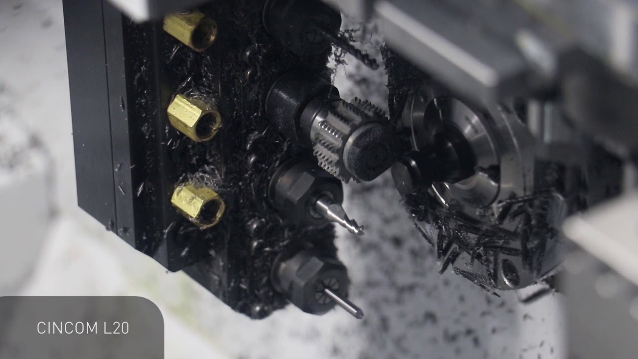 Citizen Machinery UK - Cincom L20 - YouTube