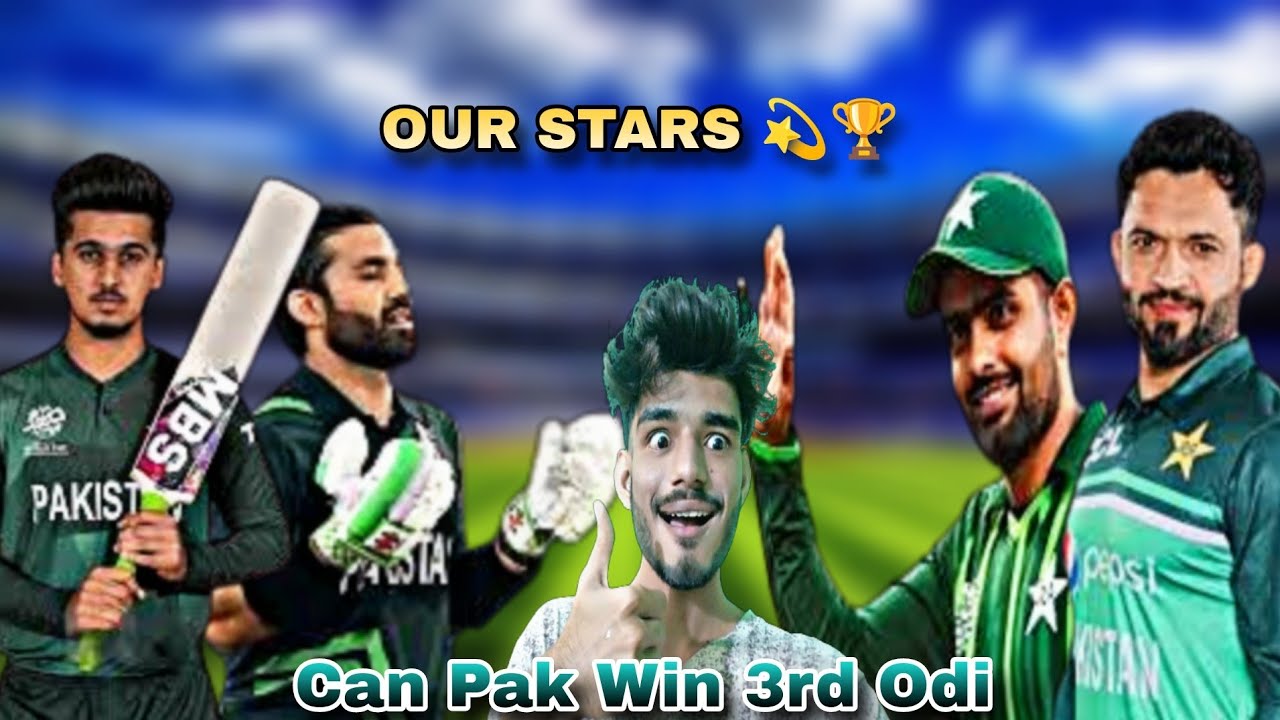 Can Pak Make it 3-0 🙆🏻 PAK vs SA 3rd ODI - My Prediction is ...