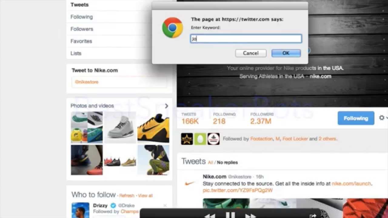 THE BEST NIKE TWITTER BOT EVER CREATED - YouTube