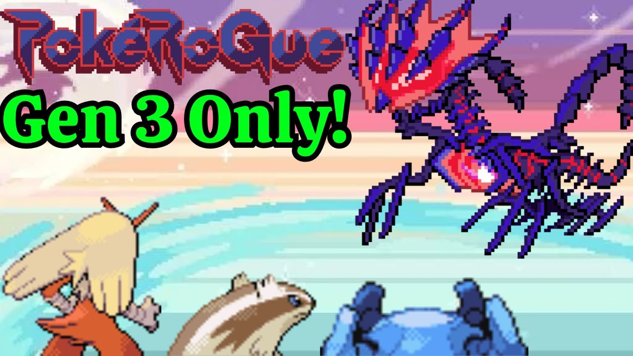 Gen 3 Only Challenge! This Should Be Easy... Right! PokeRogue With Gen ...