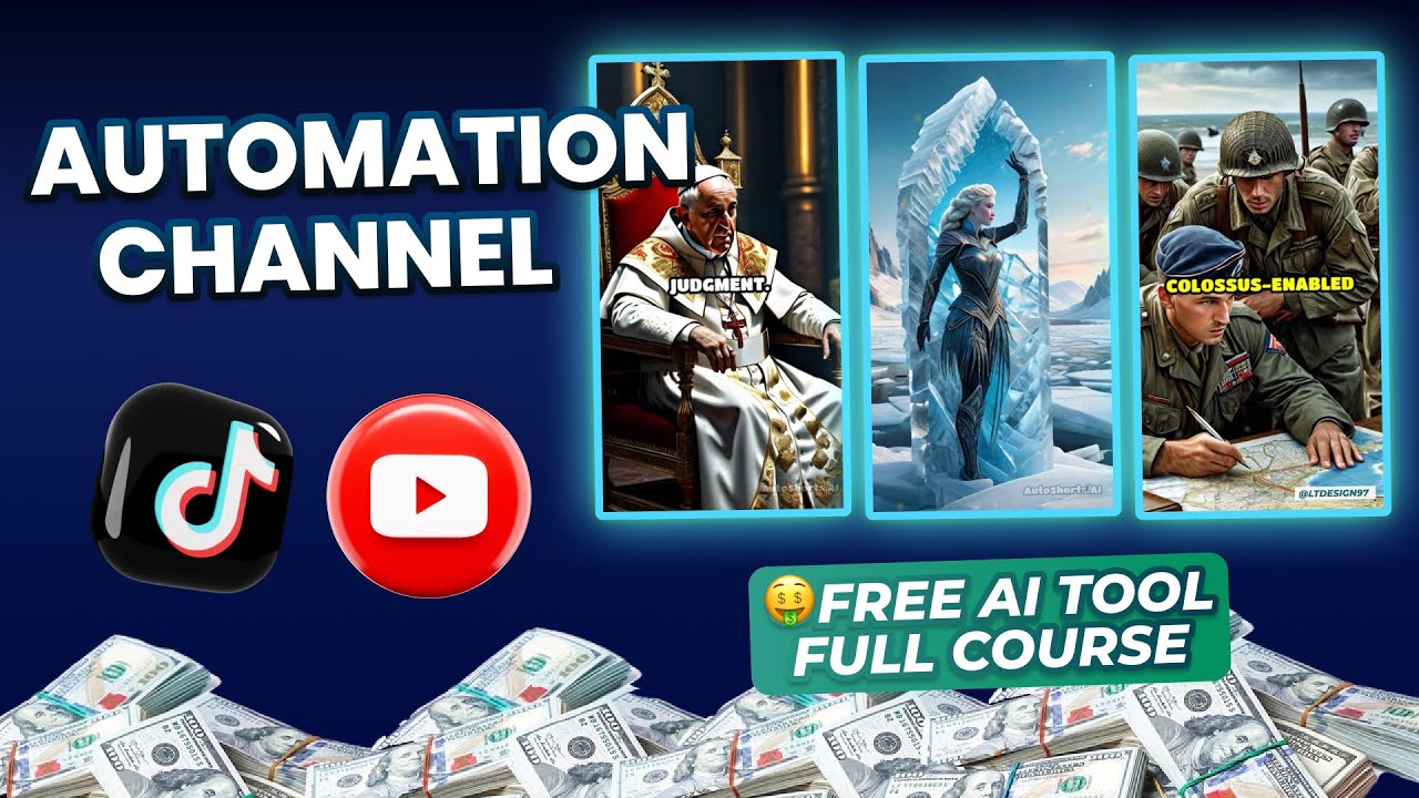 Full Course Free AI Tool Generate Videos to Build Youtube Automation ...