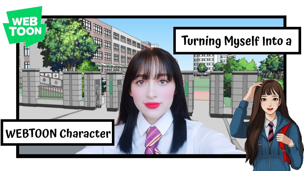 Turning Into a Webtoon Character - YouTube