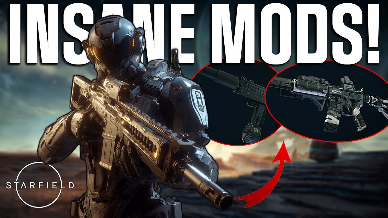 You NEED To Download These Starfield Mods! Weapon Overhauls! - YouTube