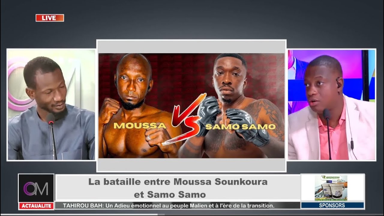OM TV : #URGENT / La bataille entre Moussa Sounkoura et Samo Samo - YouTube